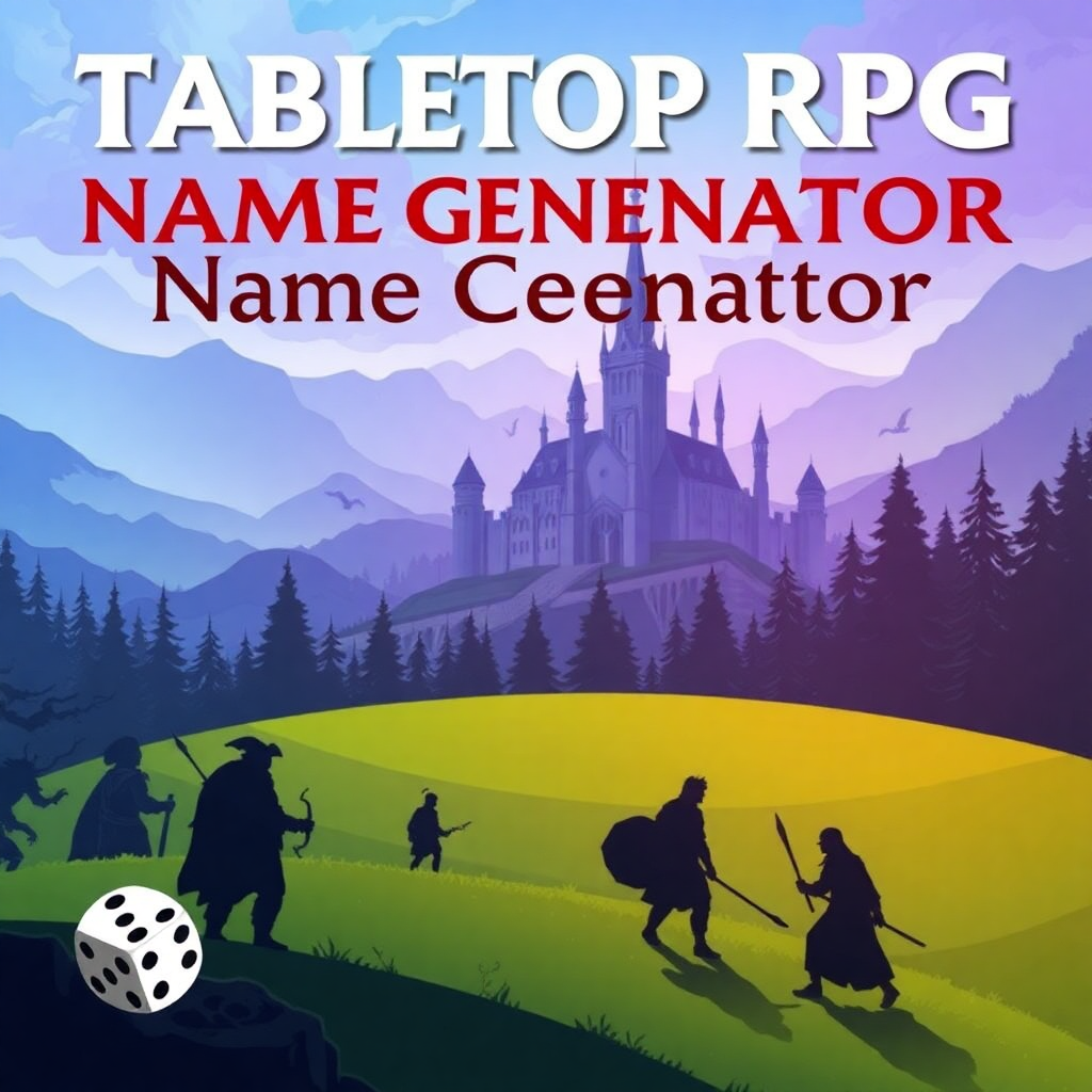 Tabletop Rpg Name Generator - AppWizr