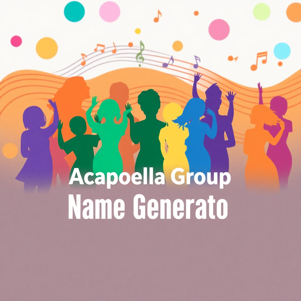 Acapella Group Name Generator - AppWizr