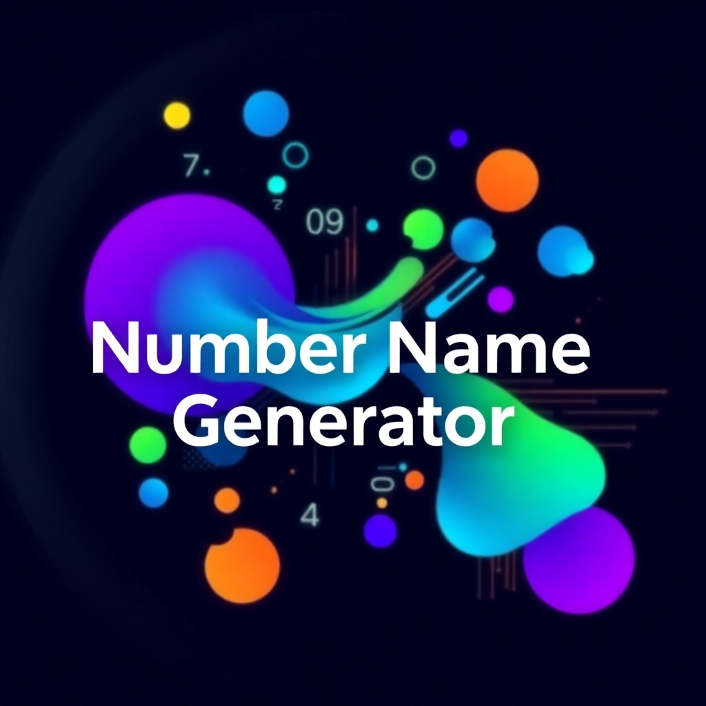 Number Name Generator - AppWizr
