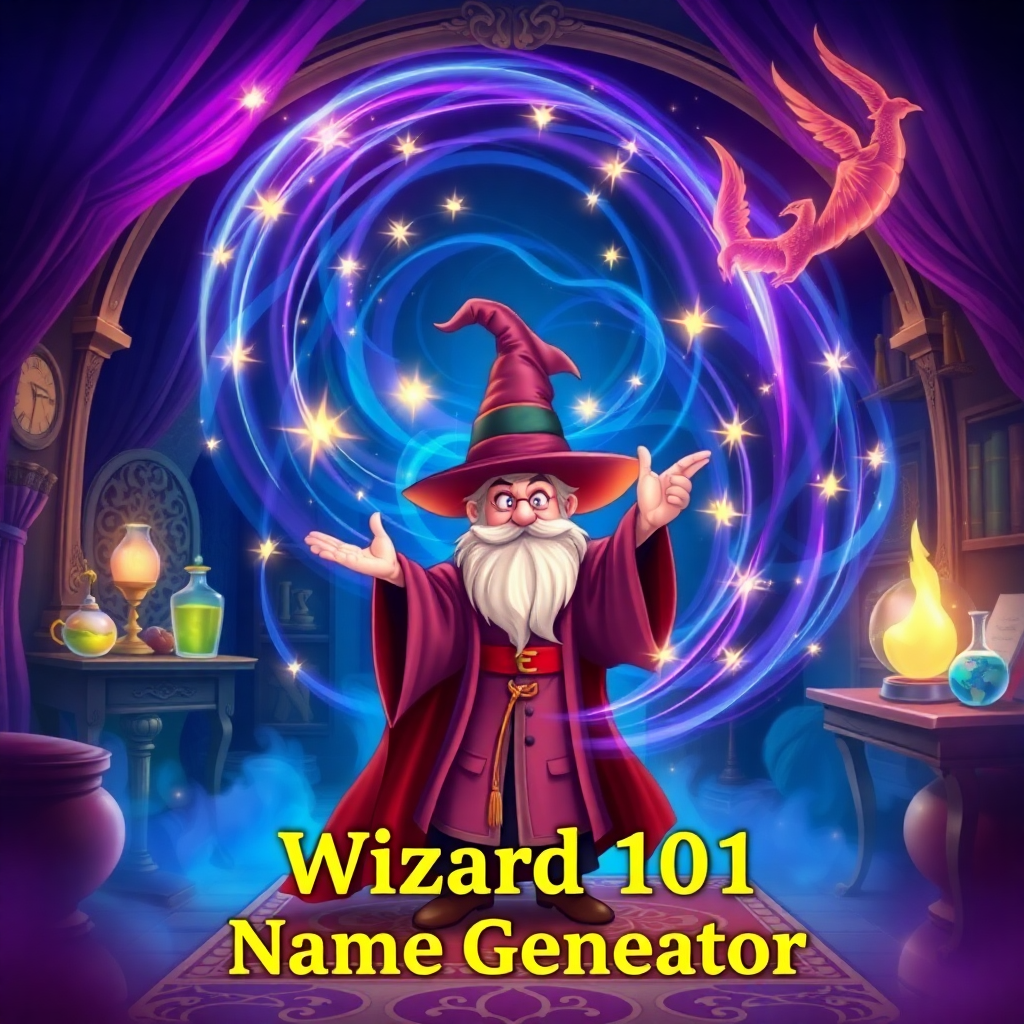 Wizard 101 Name Generator - AppWizr