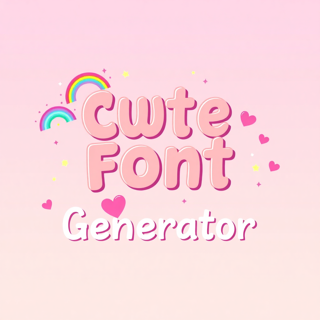 Cute Name Font Generator - AppWizr