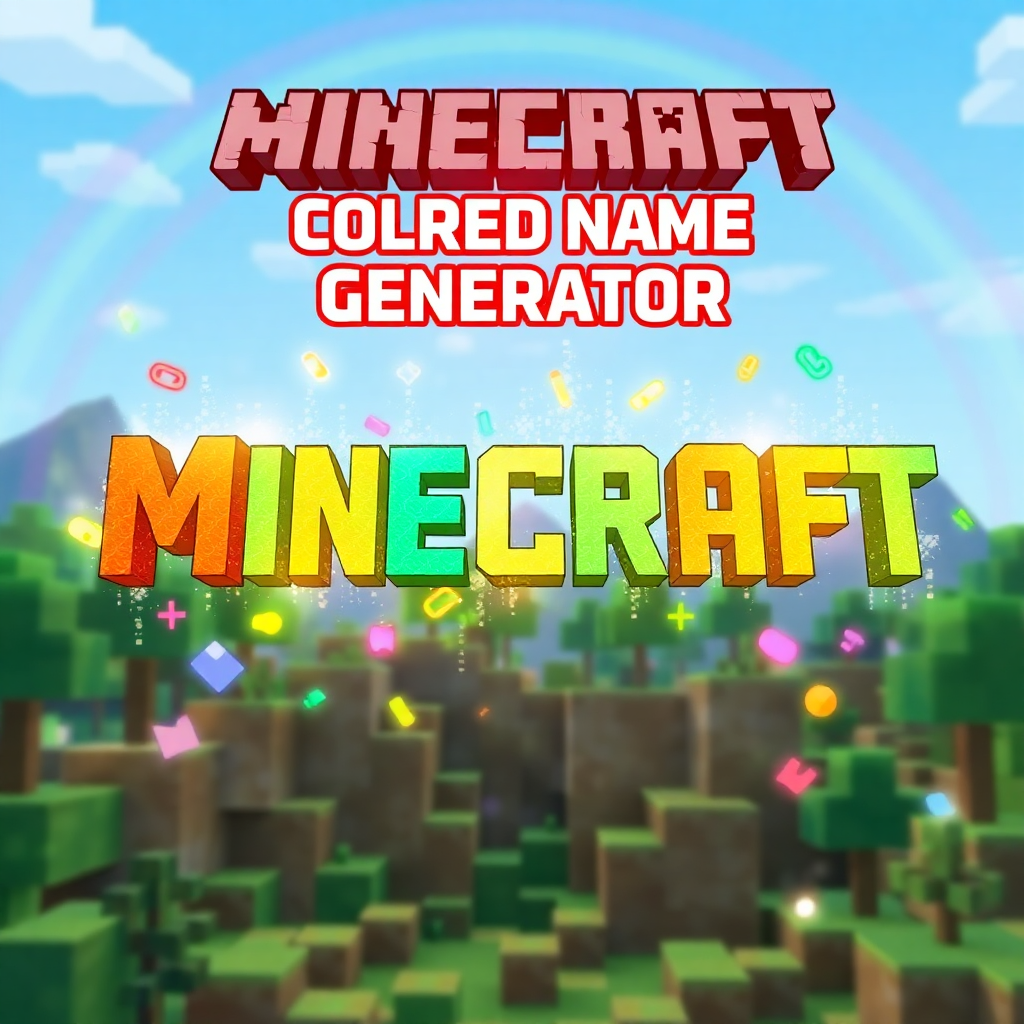 Minecraft Colored Name Generator - AppWizr