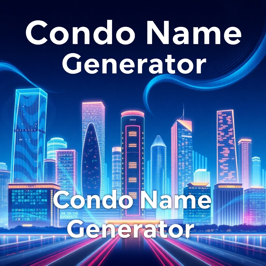 Condo Name Generator - AppWizr