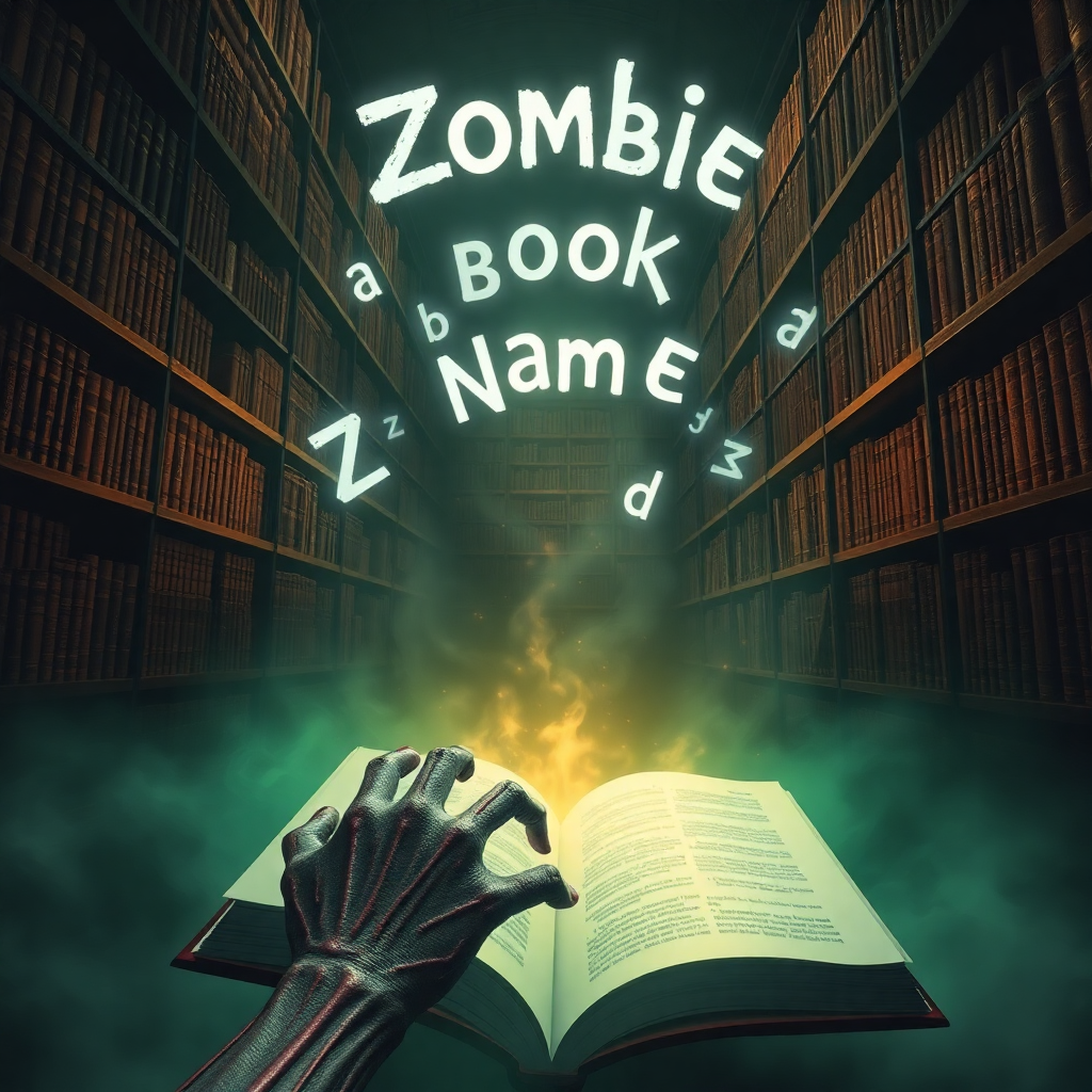 Zombie Book Name Generator - AppWizr