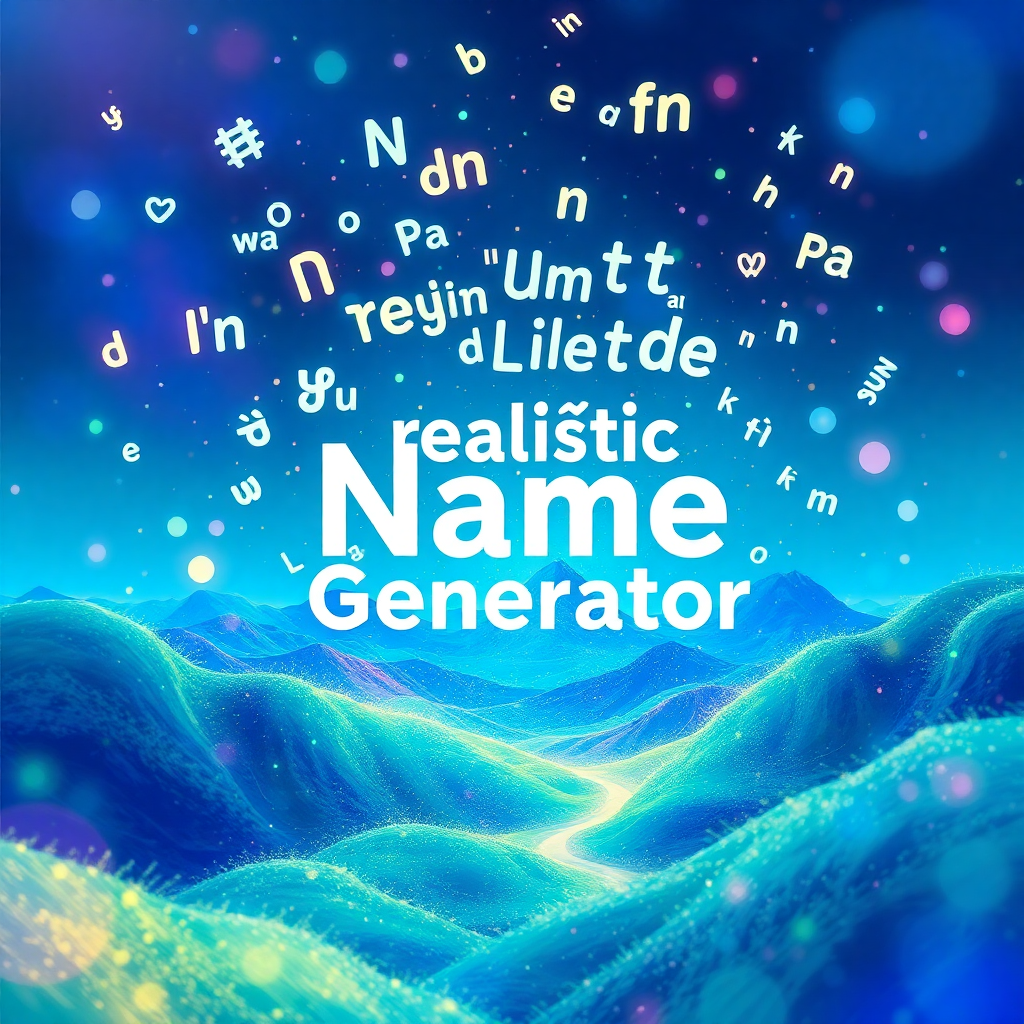 Realistic Name Generator - AppWizr