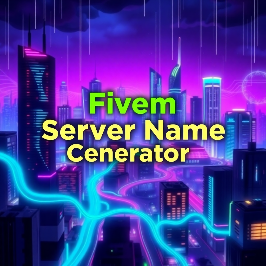 Fivem Server Name Generator - AppWizr