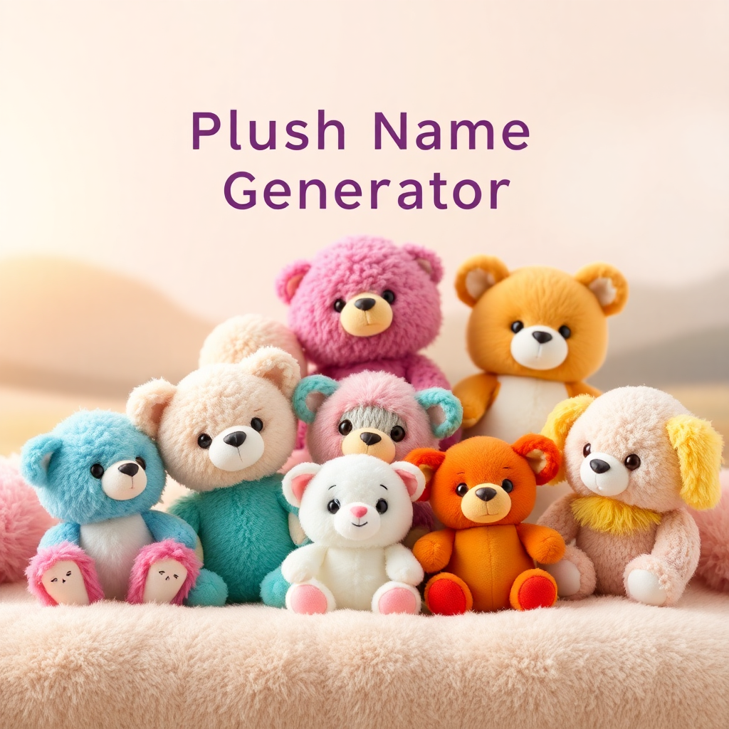 Plush Name Generator - AppWizr