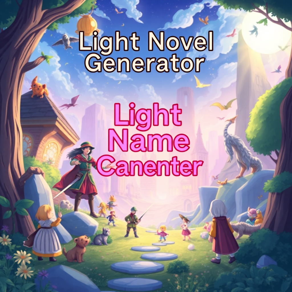 Light Novel Name Generator - AppWizr