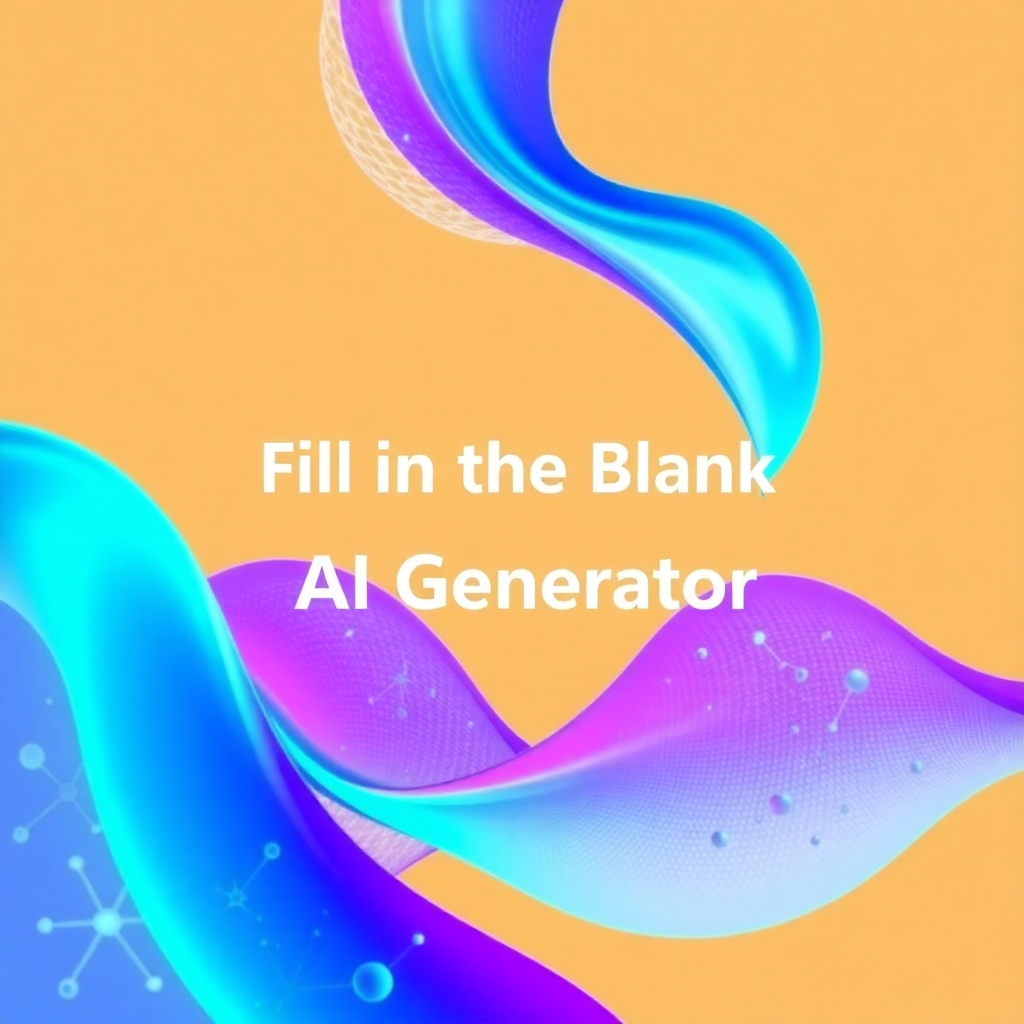 Fill In The Blank Ai Generator - AppWizr
